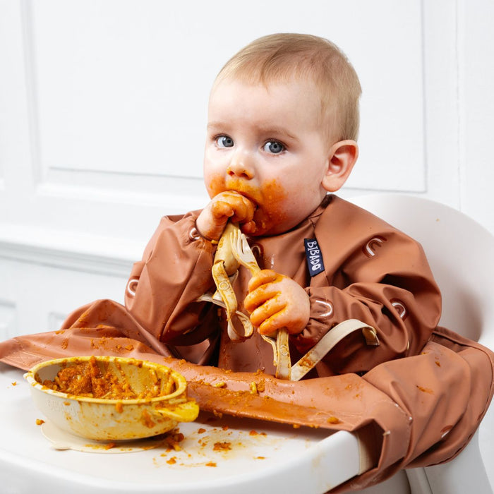 Attachable Weaning Cutlery Set Fork & Spoon | Bibado